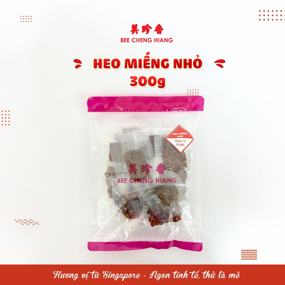 Heo miếng nhỏ Bee Cheng Hiang 300g - Mini EZ Pork 300g - Bakkwa ...