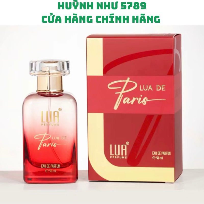 [CHÍNH HÃNG]Nước hoa nữ LUA DE PARIS 50ML- LUA Perfume | Shopee Việt Nam