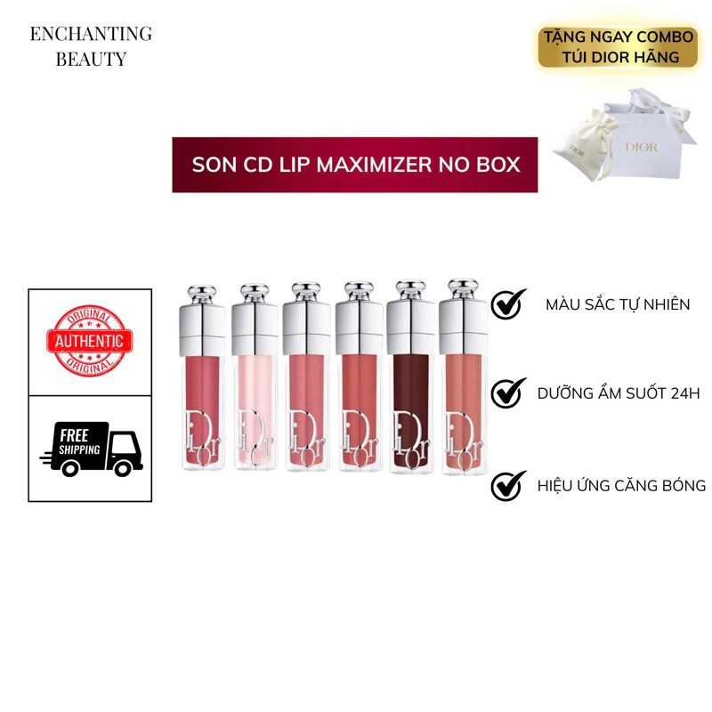 [FULLSIZE, NO BOX] Son dưỡng D.i.o.r Maximizer Chính Hãng Fullsize 6ml, Cao Cấp, Dưỡng ẩm, Căng ...