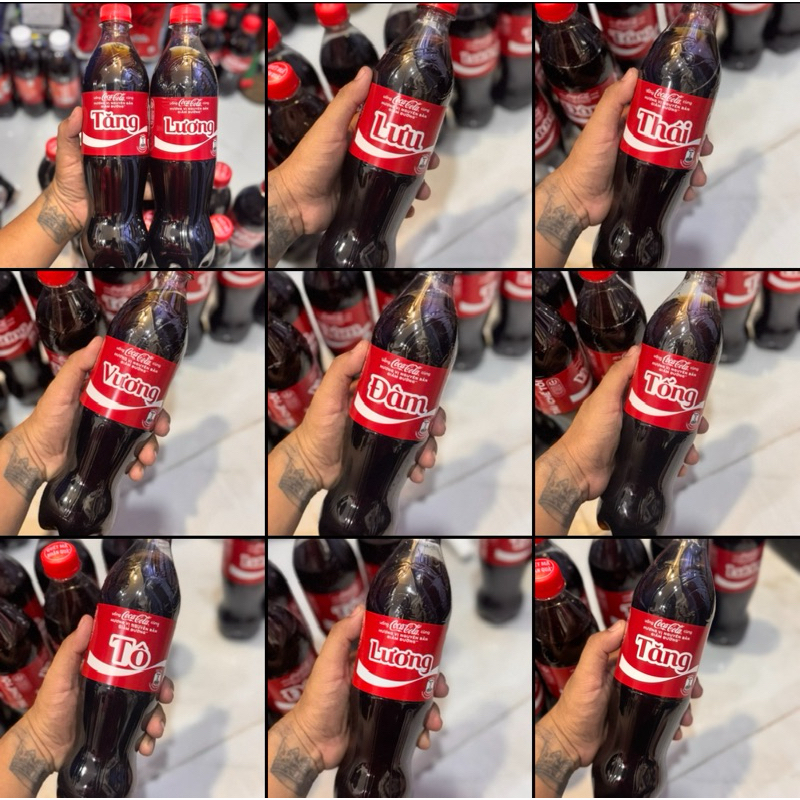 Chai Coca-Cola 600ml Có In Họ Tên Của Bạn | Shopee Việt Nam