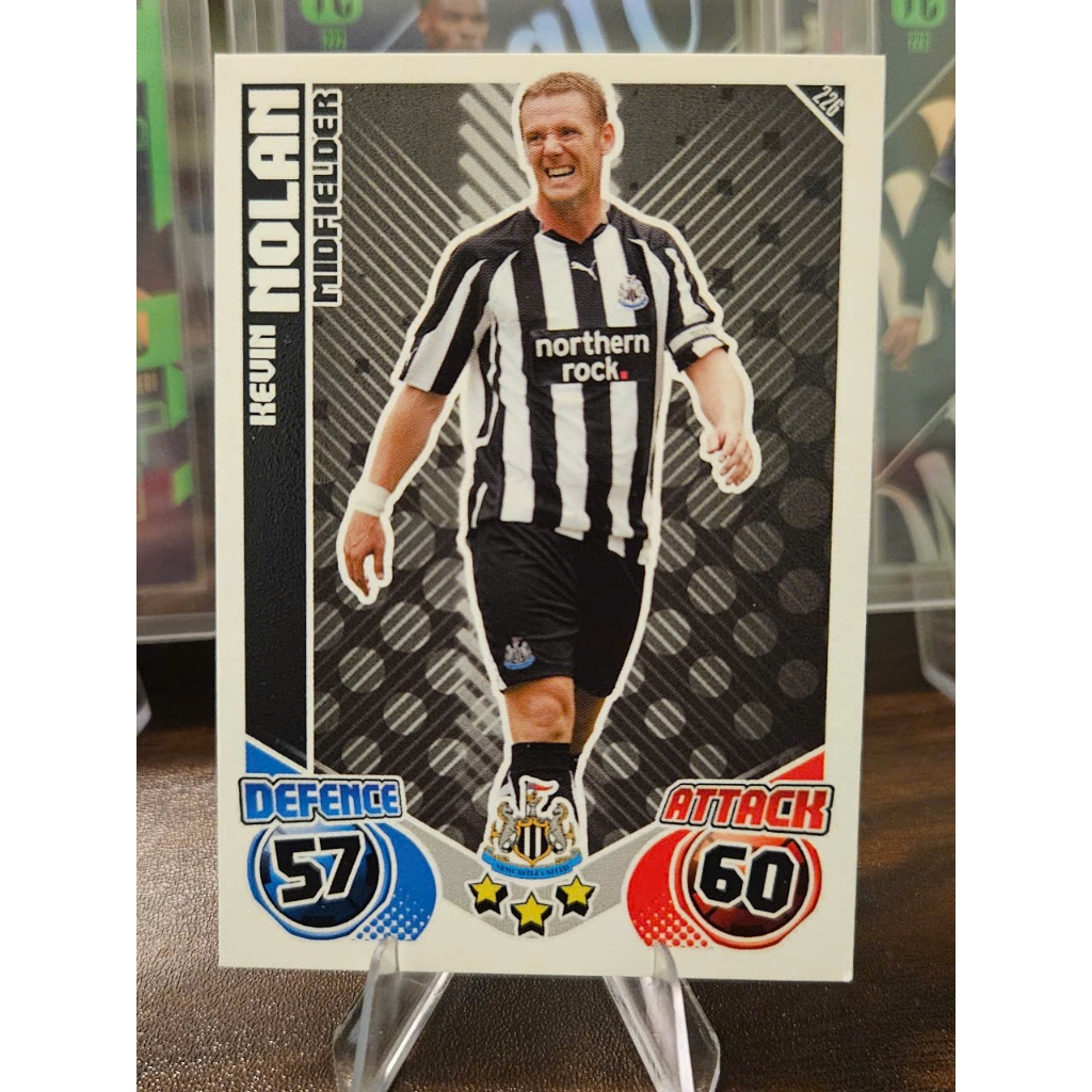 Thẻ Kevin Nolan Topps Match Attax 2010/2011 (Newcastle United) (10/11 ...