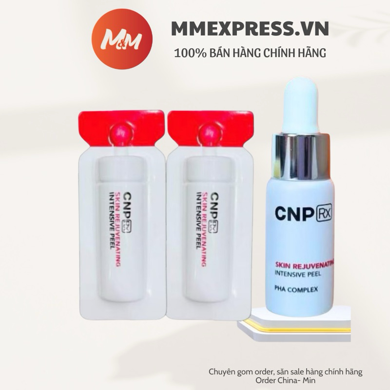 1 vỉ 2ml peel da CNP peel tái tạo da chuyên sâu CNP ngừa mụn dưỡng ...