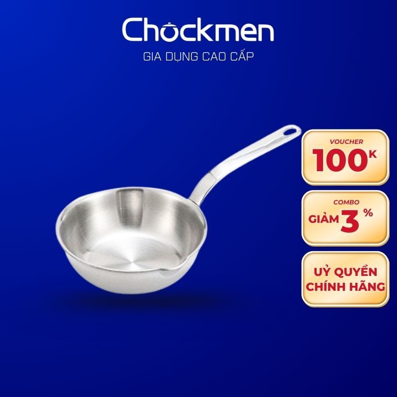 Chảo mini CHOCKMEN Inox Cao Cấp Size 12Cm Chảo Rán Chiên Trứng Dùng Mọi ...