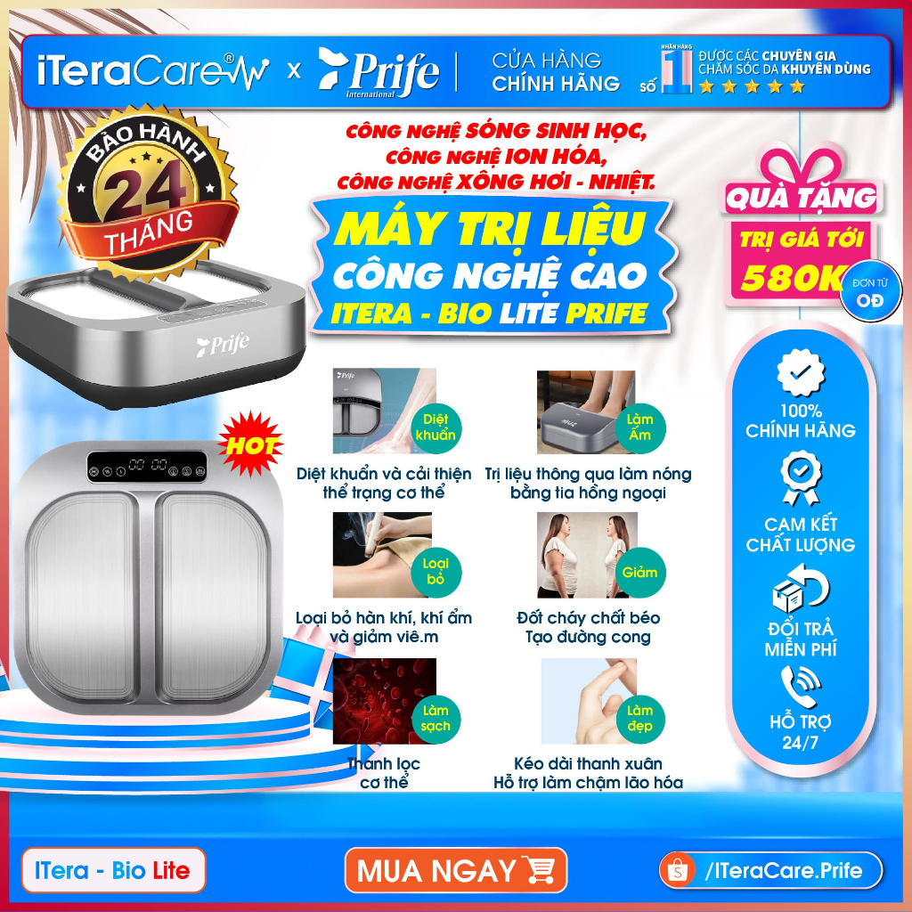 [CHÍNH HÃNG] Máy chân chăm sóc sức khỏe Công Nghệ Cao ITERA BIO LITE ...