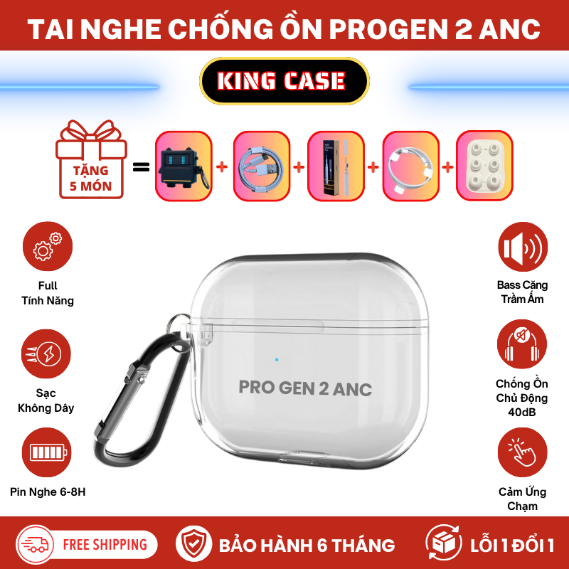 Tai nghe Bluetooth A.P PRO 2 ANC Pin 8H Bản Đủ Full Chức Năng (BH 6 Tháng) | Shopee Việt Nam