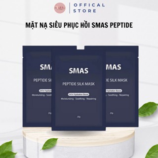 Mặt nạ siêu phục hồi dưỡng ẩm làm dịu da SMAS Peptide Silk Mask an toàn ...