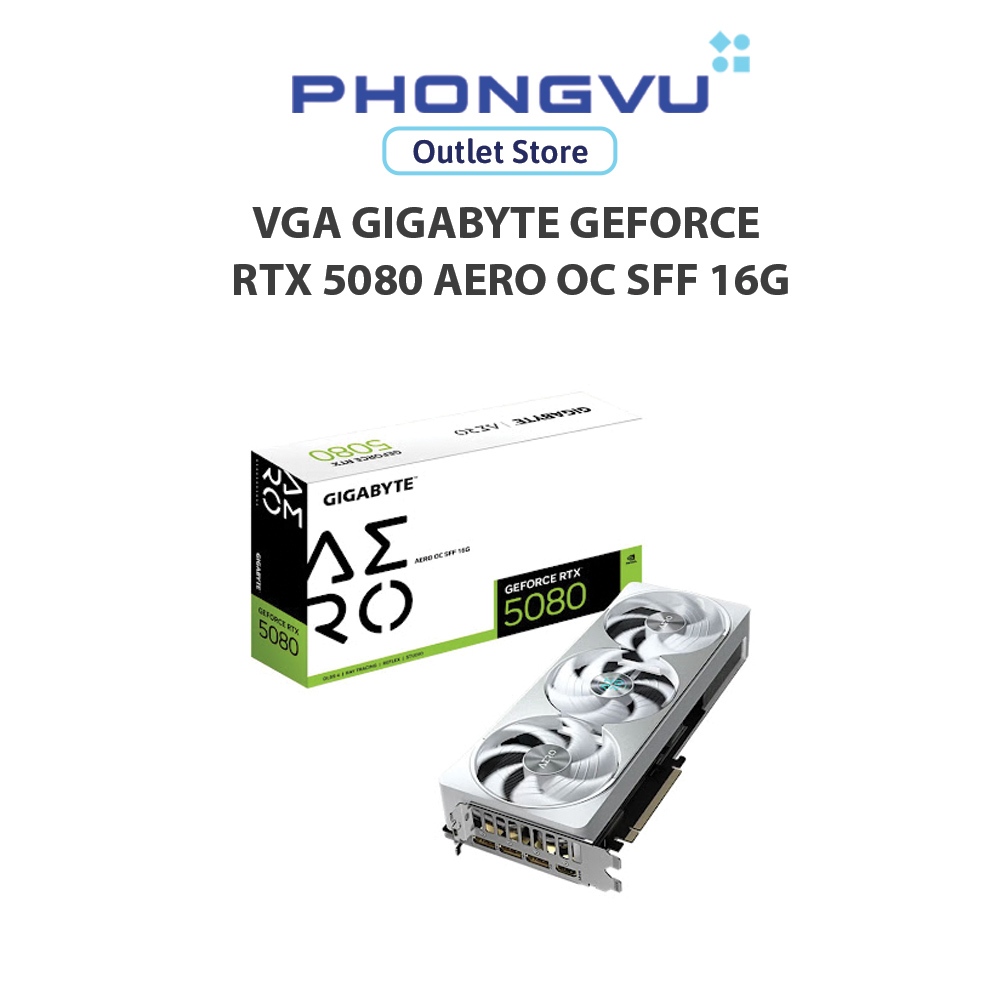 Card màn hình/ VGA Gigabyte GeForce RTX 5080 AERO OC SFF 16G (GV ...