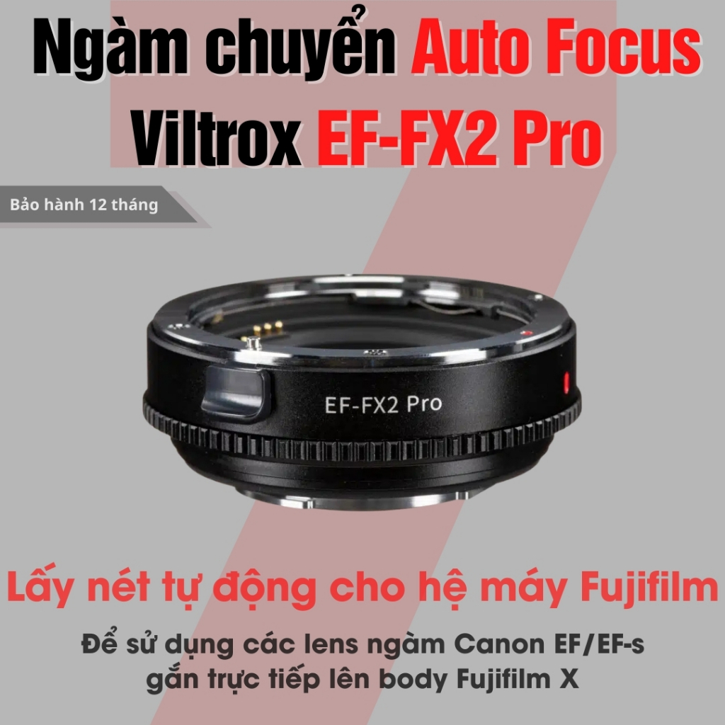 Viltrox EF-FX2 Pro Ngàm chuyển lấy nét tự động - Auto Focus siêu nhanh ...