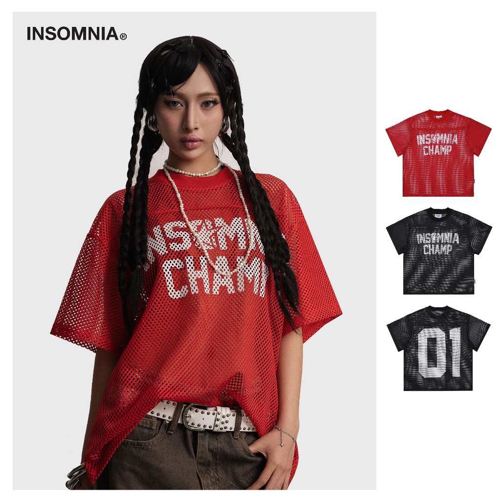 Áo Lưới Jersey Big Boxy INSOMNIA Local Brand Unisex - TS042 | Shopee ...