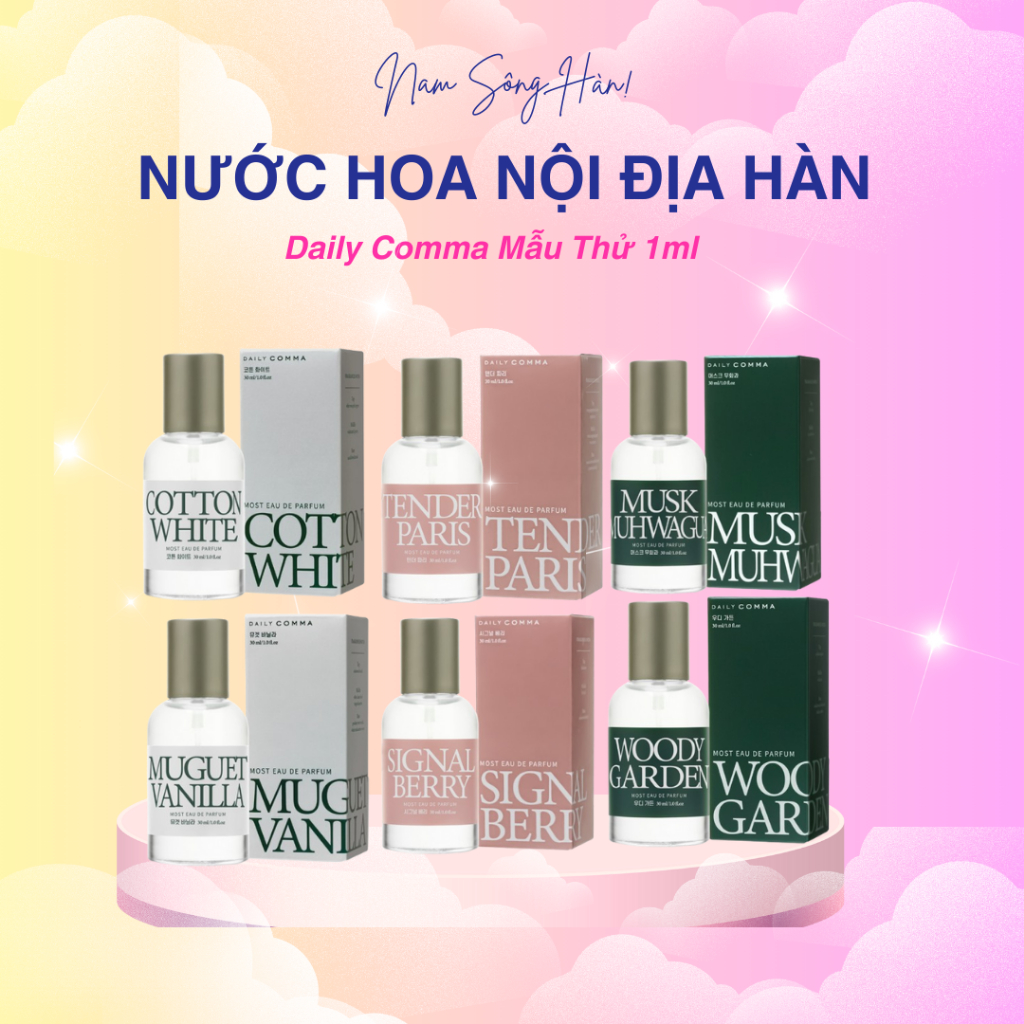 MẪU THỬ NƯỚC HOA Daily Comma Most Eau de Parfum 1ml | Shopee Việt Nam