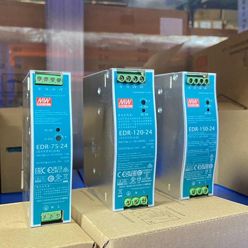 Nguồn Meanwell EDR-150-24,EDR-120-24,EDR-75-24 | Shopee Việt Nam