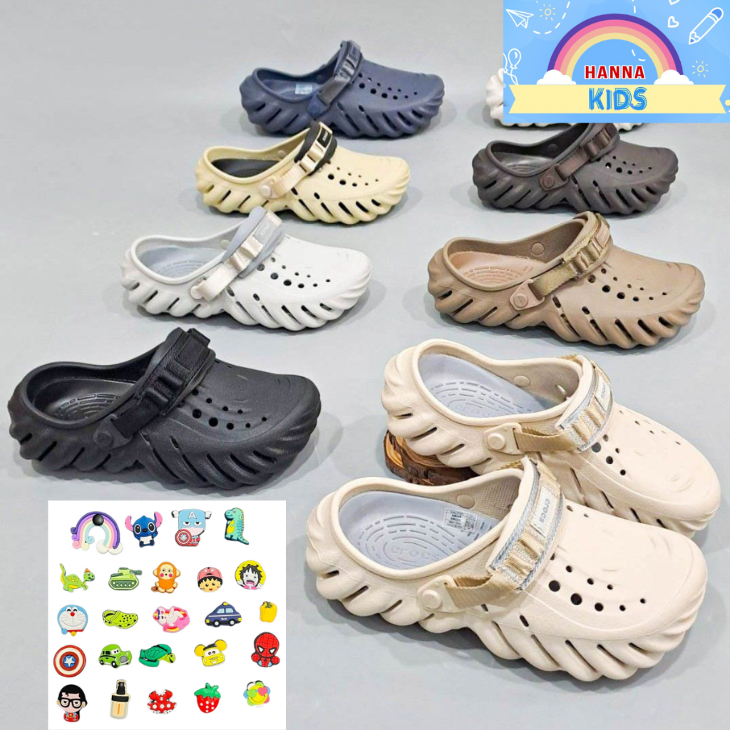 Dép Cross Echo Cho Nam Nữ Người Lớn HannaKids Sục Cros Clog Unisex Giày ...