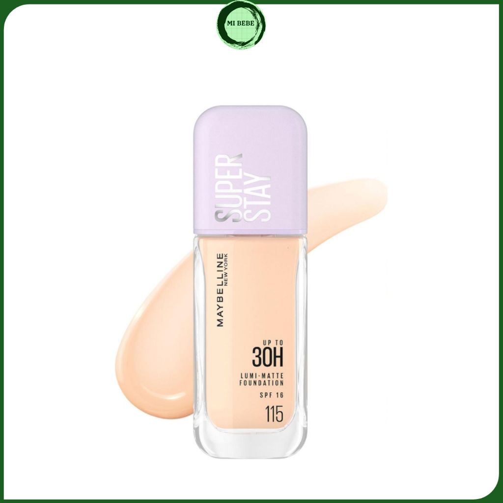 Kem Nền Maybelline Superstay Lumi Matte 30H New York Kiềm Dầu Lâu Trôi 35ml - Mibebe | Shopee ...