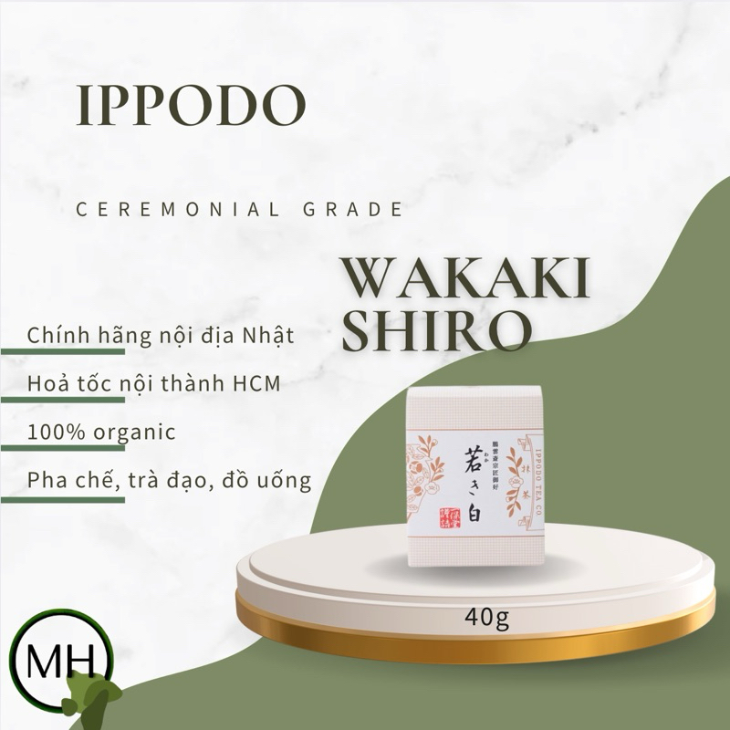 Ippodo Unmon Wakakishiro/Ikuyo/Kan no shiro/Hatsu mukashi hộp giấy 40g ...
