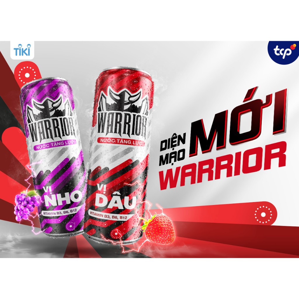 Warrior Dâu / Warrior Nho / Sting Vàng - Nước Tăng Lực Thái Lan (Giá Sỉ ...