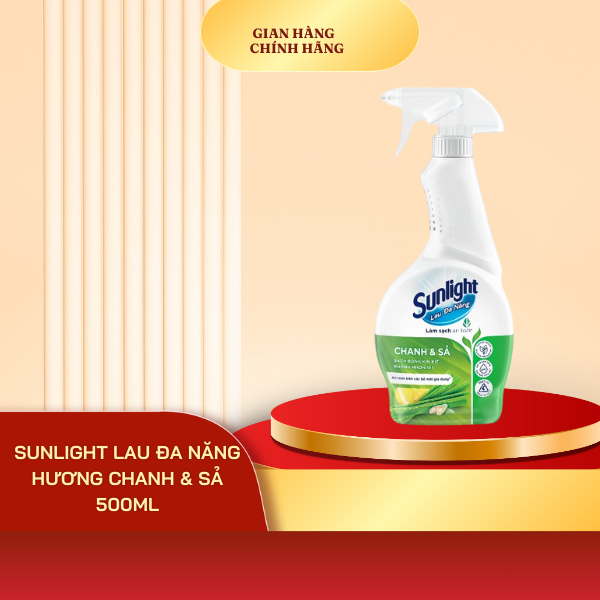 Nước Lau Đa Năng Chanh & Sả|Phiên Bản Nâng Cấp Từ Cif - Chai 500ML ...