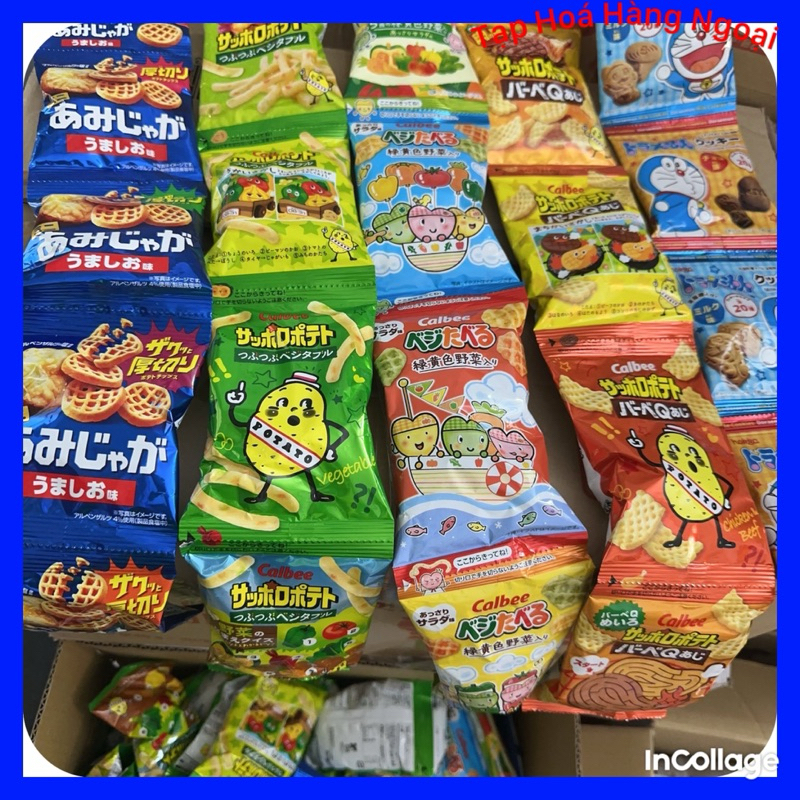 Tổng hợp các loại bánh snack ăn dặm hàng air Nhật | Shopee Việt Nam