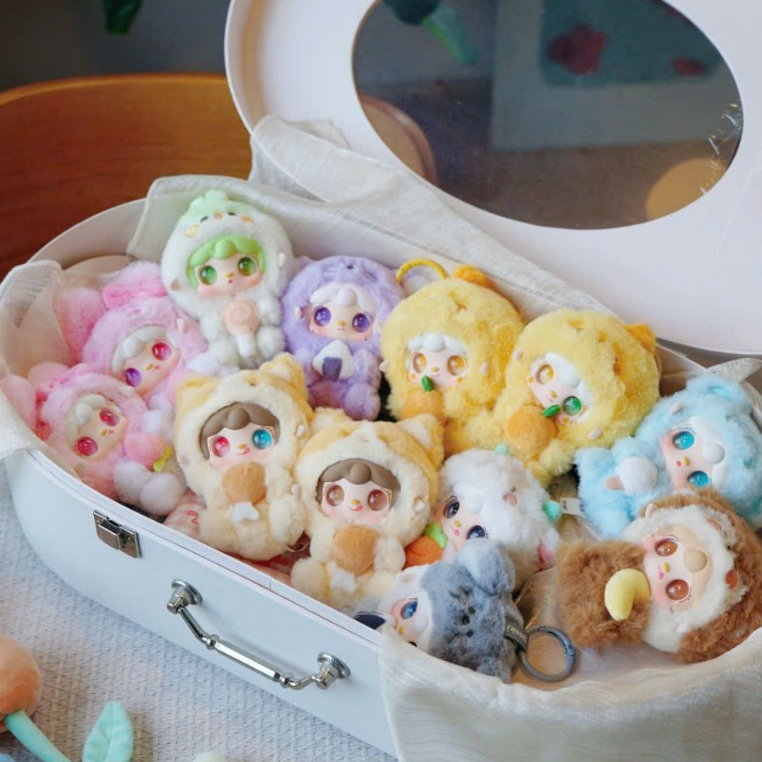 SẴN | CHÍNH HÃNG Blindbox Yooki V10 Gourmet restaurant - Móc khóa bông ...