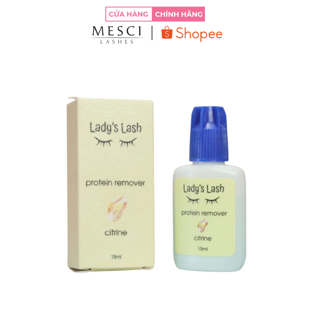 Dung Dịch Vệ Sinh Mi Protein Remover MESCI LASHES 15ml - Làm Sạch Tăng ...