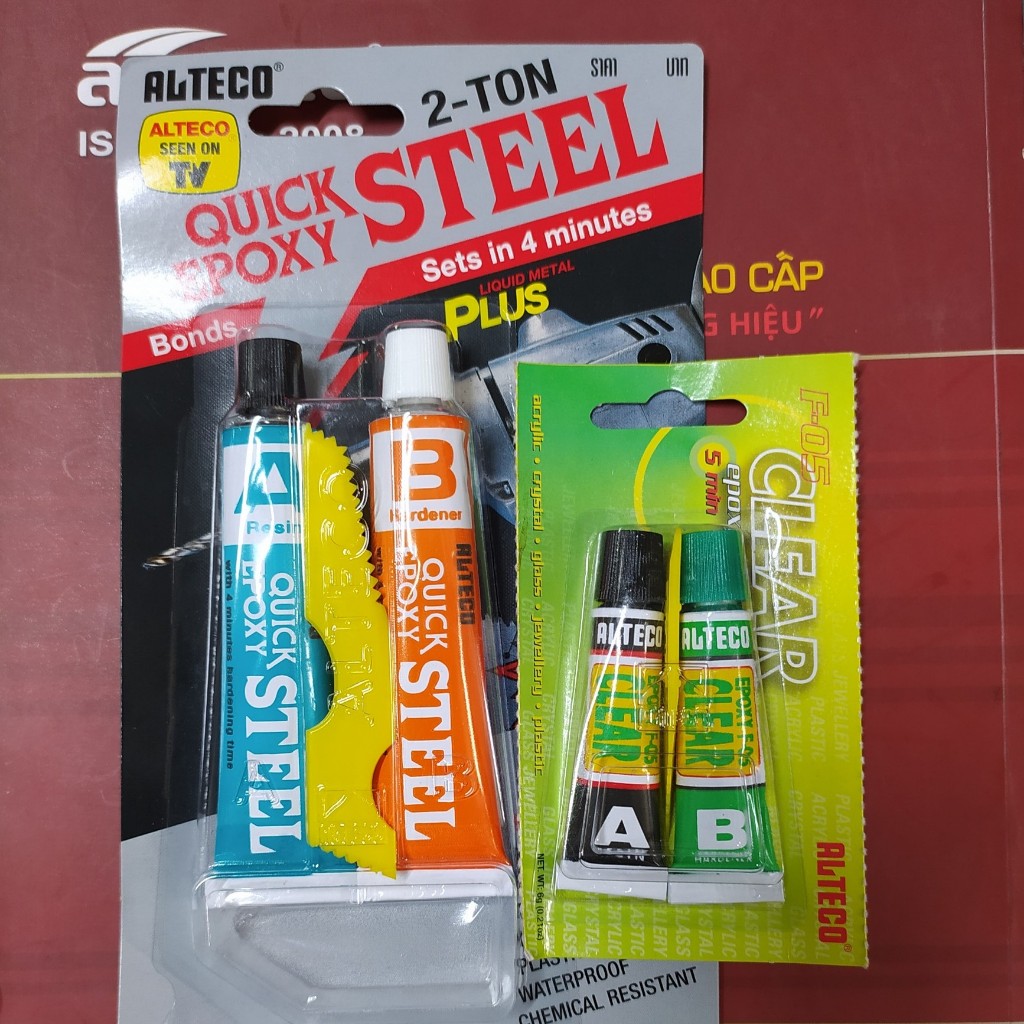 Keo dán AB con voi ALTECO- keo dán siêu dính AB ,keo 2 thành phần loại tốt Thái Lan | Shopee ...