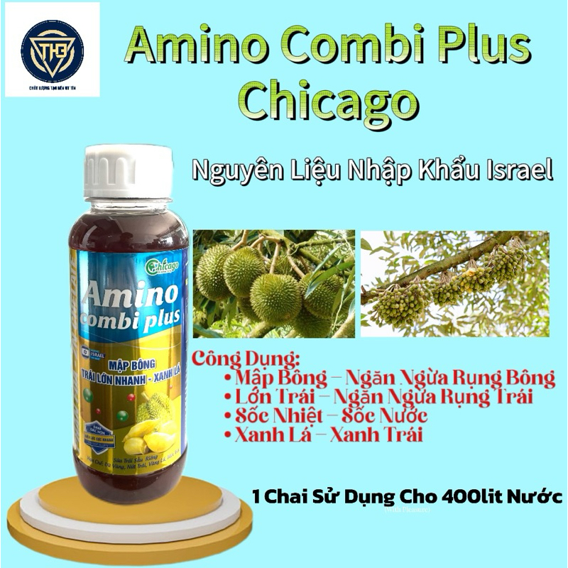phân bón lá amino combi (dinh dưỡng nuôi bông lá,xanh lá,mập bông) sử ...