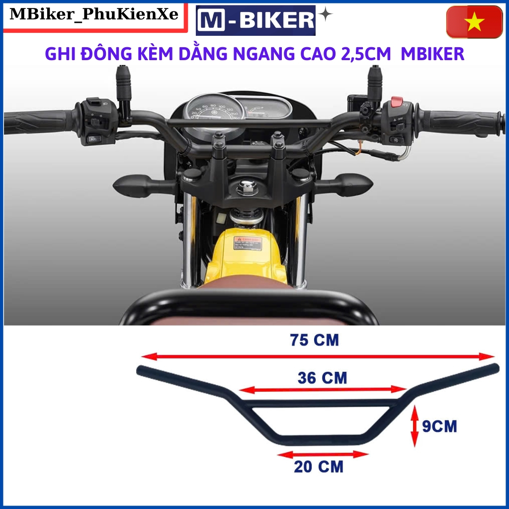 Ghi đông pg1, ghi đông cao tracker, XSR, mt15, tfx, fz150, ktm, gsx ...