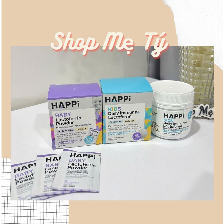 Thực phẩm bảo vệ sức khỏe Happy Baby Lactoferrin Powder | Shopee Việt Nam