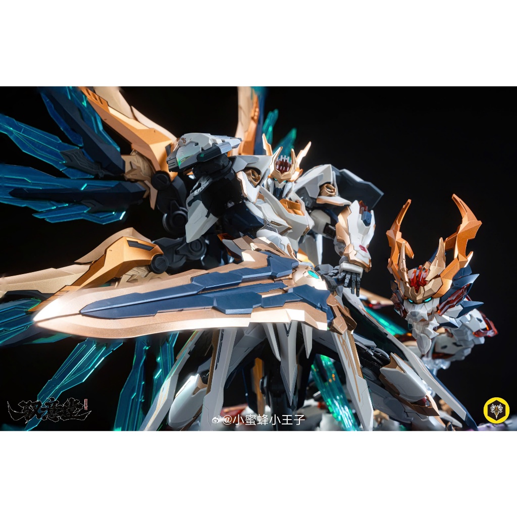 [CÓ SẴN] Mô hình lắp ráp Nguyên Linh Hoàng Đế Yinglong EMP-01 + Tiên Thiên Ứng Long ( kèm khung ...