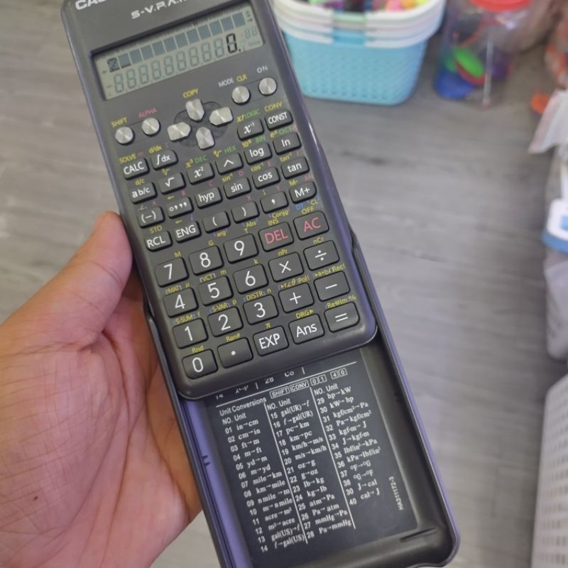 Máy tính Casio Fx-570 Vnx Bản đen | Shopee Việt Nam