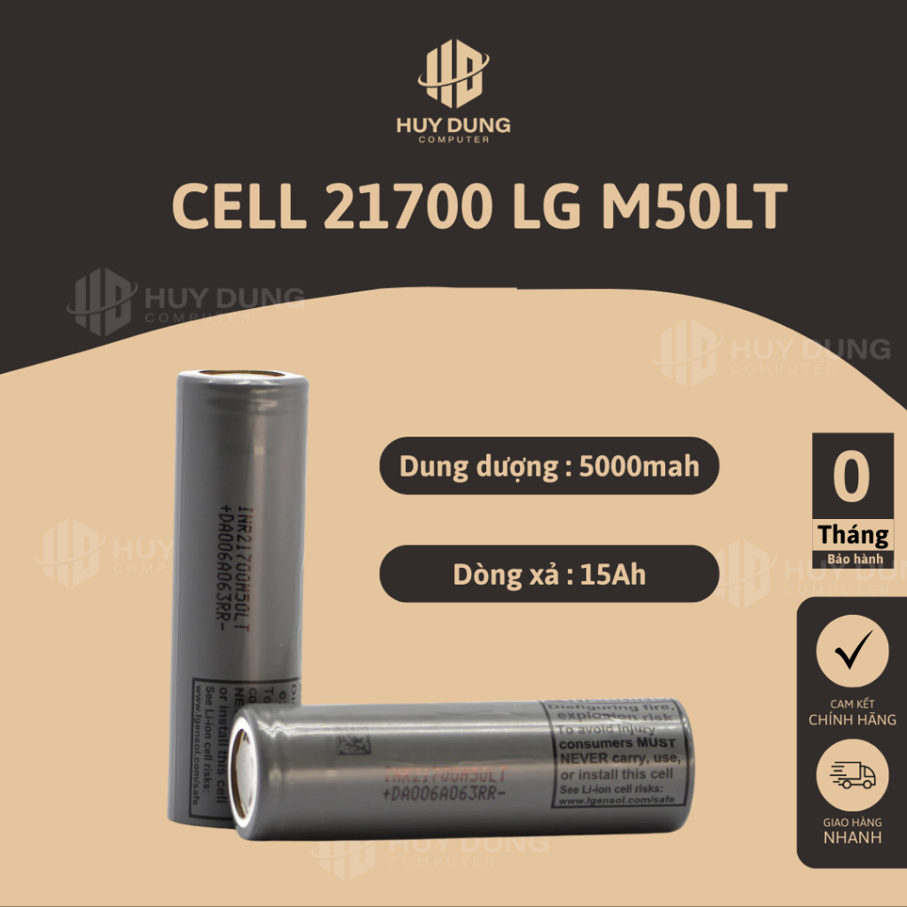 CELL 21700 LG M50LT DUNG LƯỢNG 5000MAH 15AH | Shopee Việt Nam
