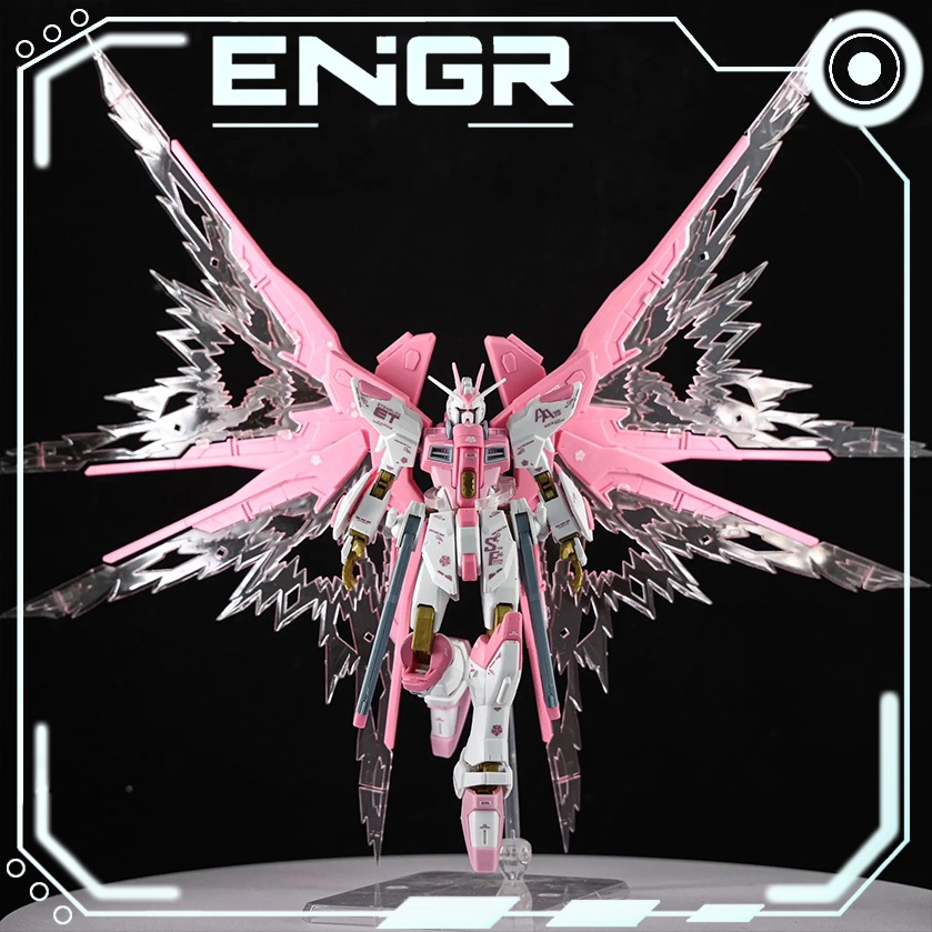 [CÓ SẴN] Mô hình lắp ráp Strike Freedom Sakura 1/144 + Wing of Light ...