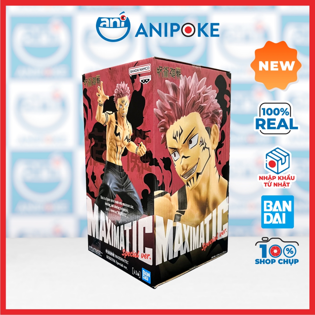 Mô hình Sukuna Maximatic Jujutsu Kaisen chinh hãng Nhật Bản f85-07 ...