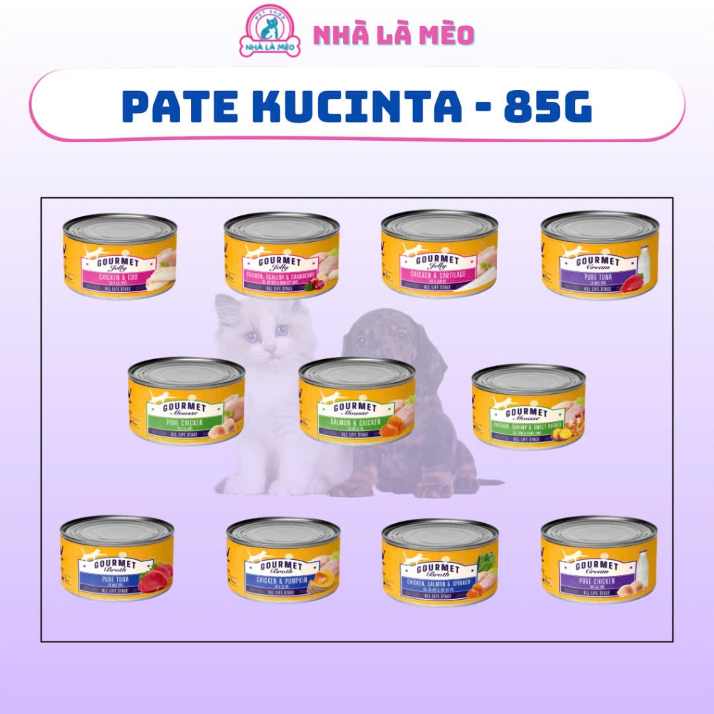 Pate LAPAW Cao Cấp Cho Mèo - Lon 85g - 3 Dạng | Shopee Việt Nam