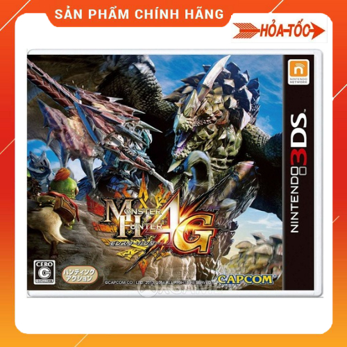 Băng game Nintendo 3DS Monster Hunter 4G | Shopee Việt Nam