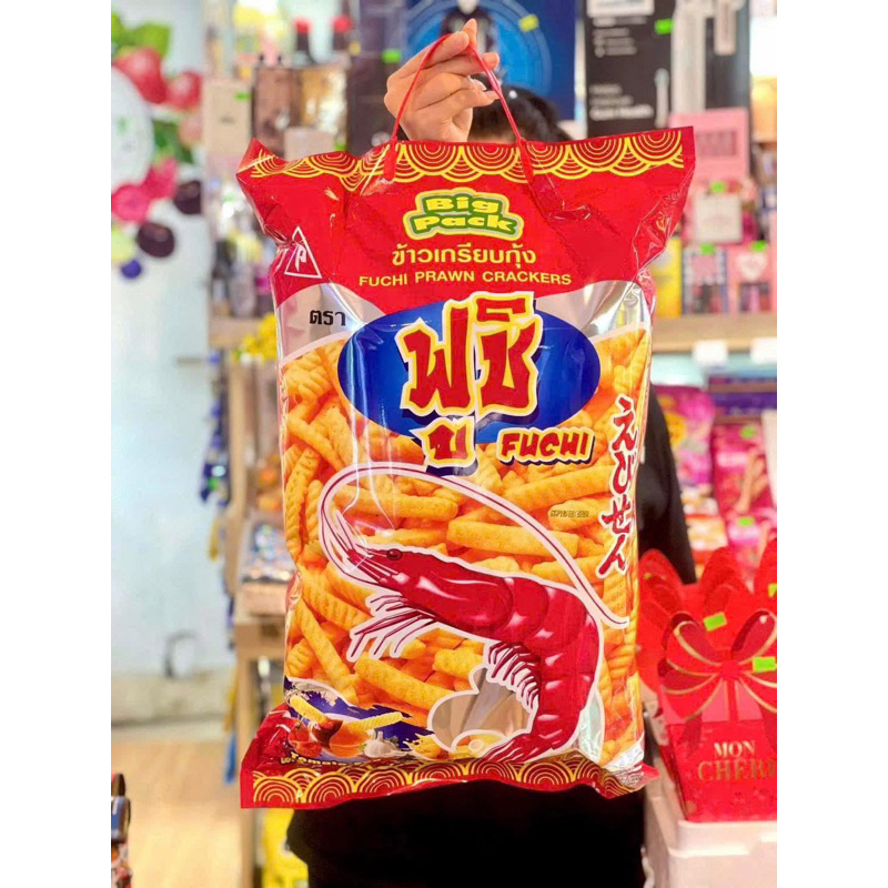 BÁNH SNACK TÔM FUCHI TÚI KHỔNG LỒ HÀNG NỘI ĐỊA THÁI LAN | Shopee Việt Nam