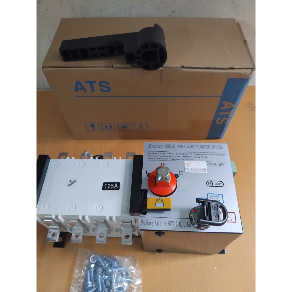 ATS công nghiệp 3 pha 125A, bộ chuyển đổi mạch tự động | Shopee Việt Nam