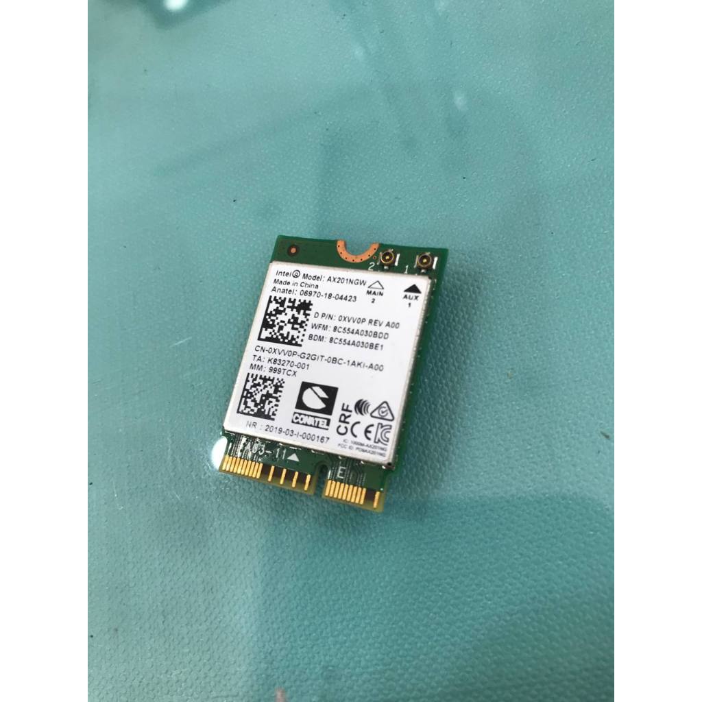 WiFi Card Intel Wi-Fi 6 AX201 AX201NGW M.2 2230 CNVio2 802.11ax WLAN 2 ...