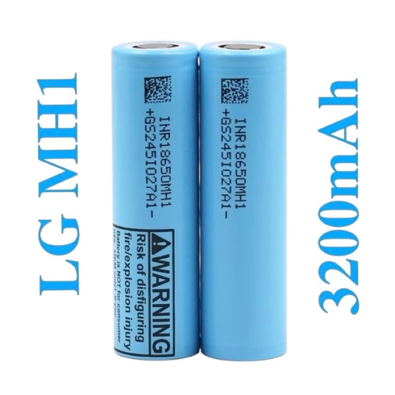 Pin 18650 LG chính hãng INR18650 MH1 3100/ 3200 mAh – xả 10A Pin Li-ion ...