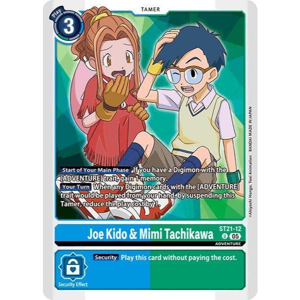 Thẻ Bài Digimon Mã ST21-12 - Joe Kido & Mimi Tachikawa - Tamer ...