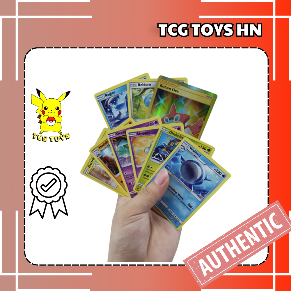 [Túi mù]50 Thẻ Bài Pokemon Common Chính Hãng Japan Tại tcgtoys | Shopee ...
