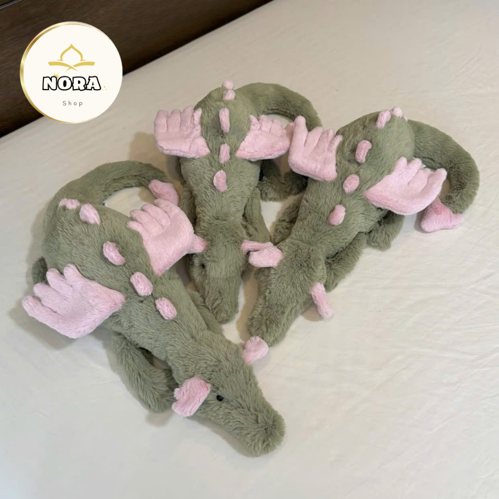 Thú Nhồi Bông JELLYCAT Malachy Dragon - Rồng Bông Màu Matcha Mềm Mịn ...