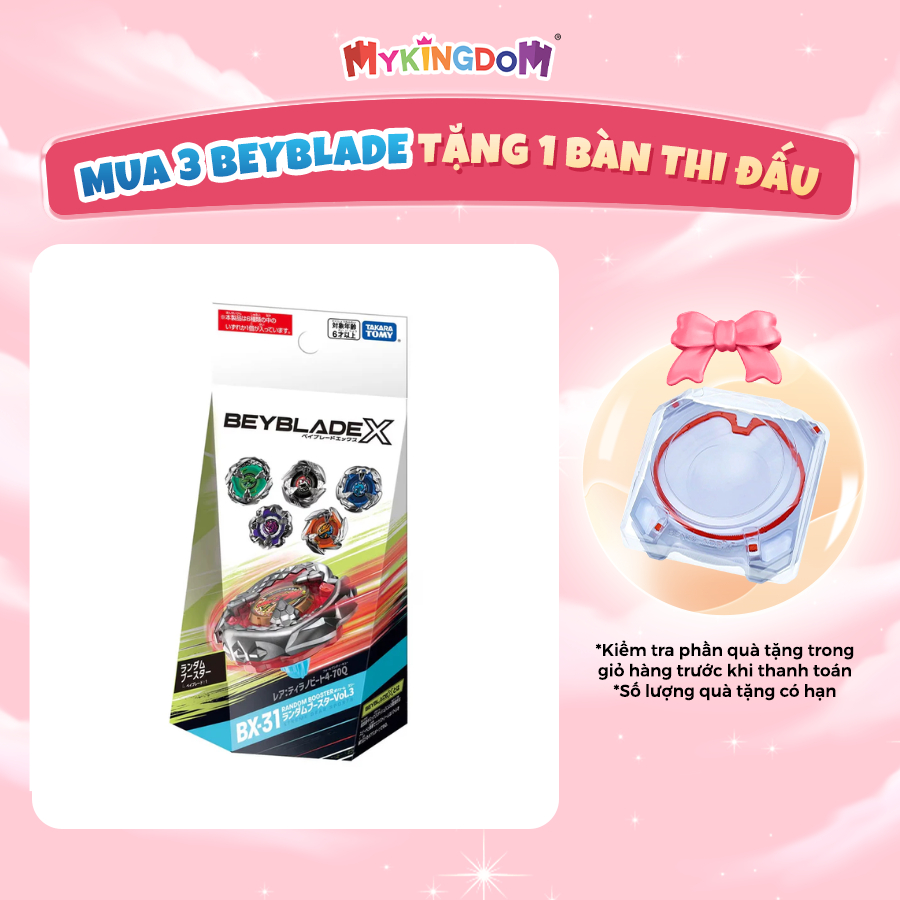 Đồ Chơi Con Quay BX-31 Random Booster Vol.3 BEYBLADE X 914532 - Giao ...