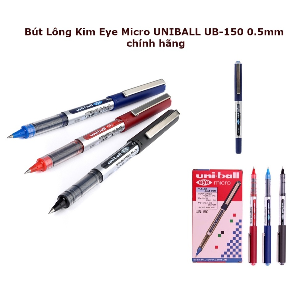 Bút ký tên Uni-ball Uni UB150 chính hãng / Ball Eye Micro UB150 ...