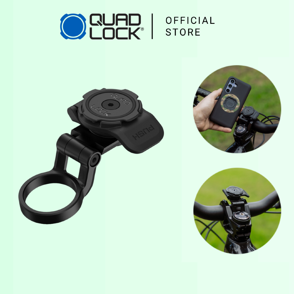 Giá Đỡ Xe Đạp QuadLock (Quad Lock) Gắn Cốt Chảng Ba – Stem Cap Mount Adjustable – Bản Nâng Cấp ...