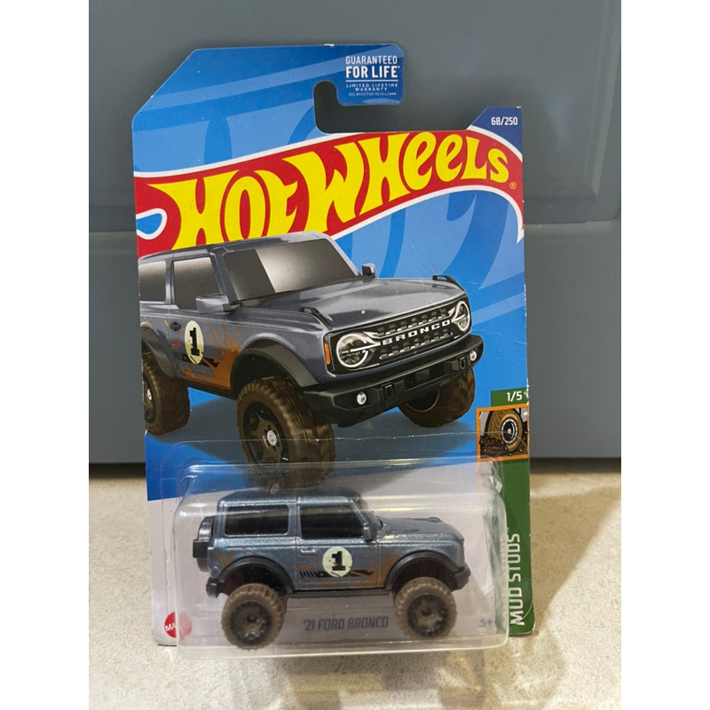 Xe mô hình đồ chơi cơ bản Hotwheels 1:64 - '21 Ford Bronco (card như ...