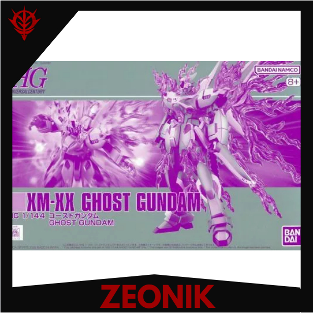 Mô Hình Lắp Ráp HG XM-XX Ghost Gundam chính hãng Bandai | Shopee Việt Nam