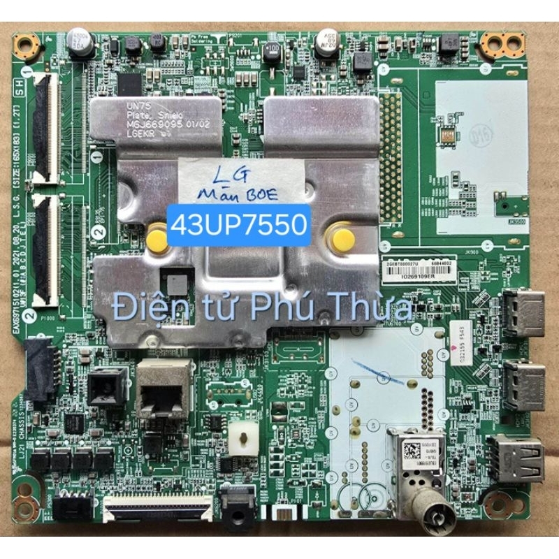 Bo khiển bo ng uồn bo mạch bo Wifi Tv LG 43UP7550 - 43UP7550PTC ...