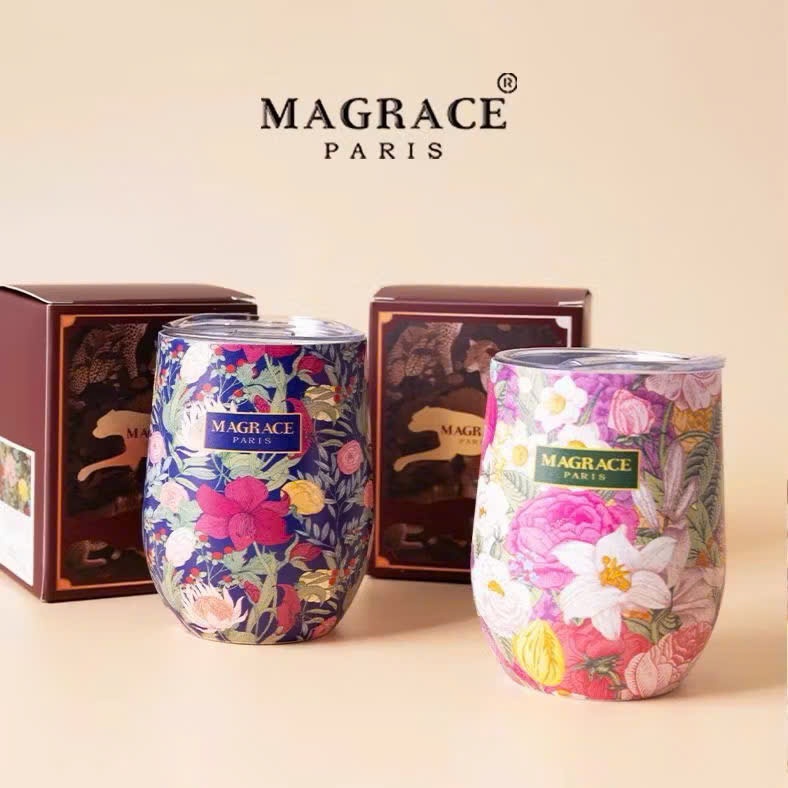 Cốc giữ nhiệt Magrace inox 304, có nắp, hút chân không hai lớp, 400ml ...