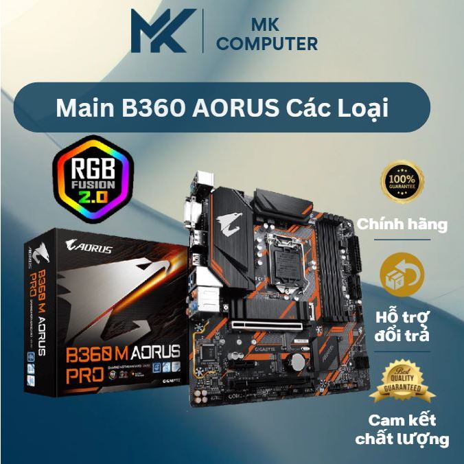 Main B360 AORUS PRO Hàng Đẹp Keng chạy socket 1151V2 | Shopee Việt Nam