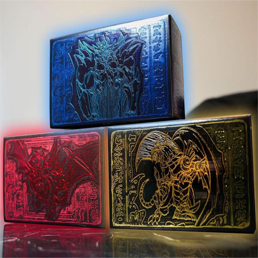 [ĐẶC BIỆT] Hộp trưng bày yugioh cao cấp [Ra; Obelisk; Osiris; Blue-Eyes ...